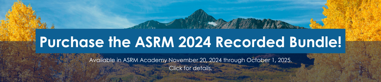 ASRM Scientific Congress & Expo